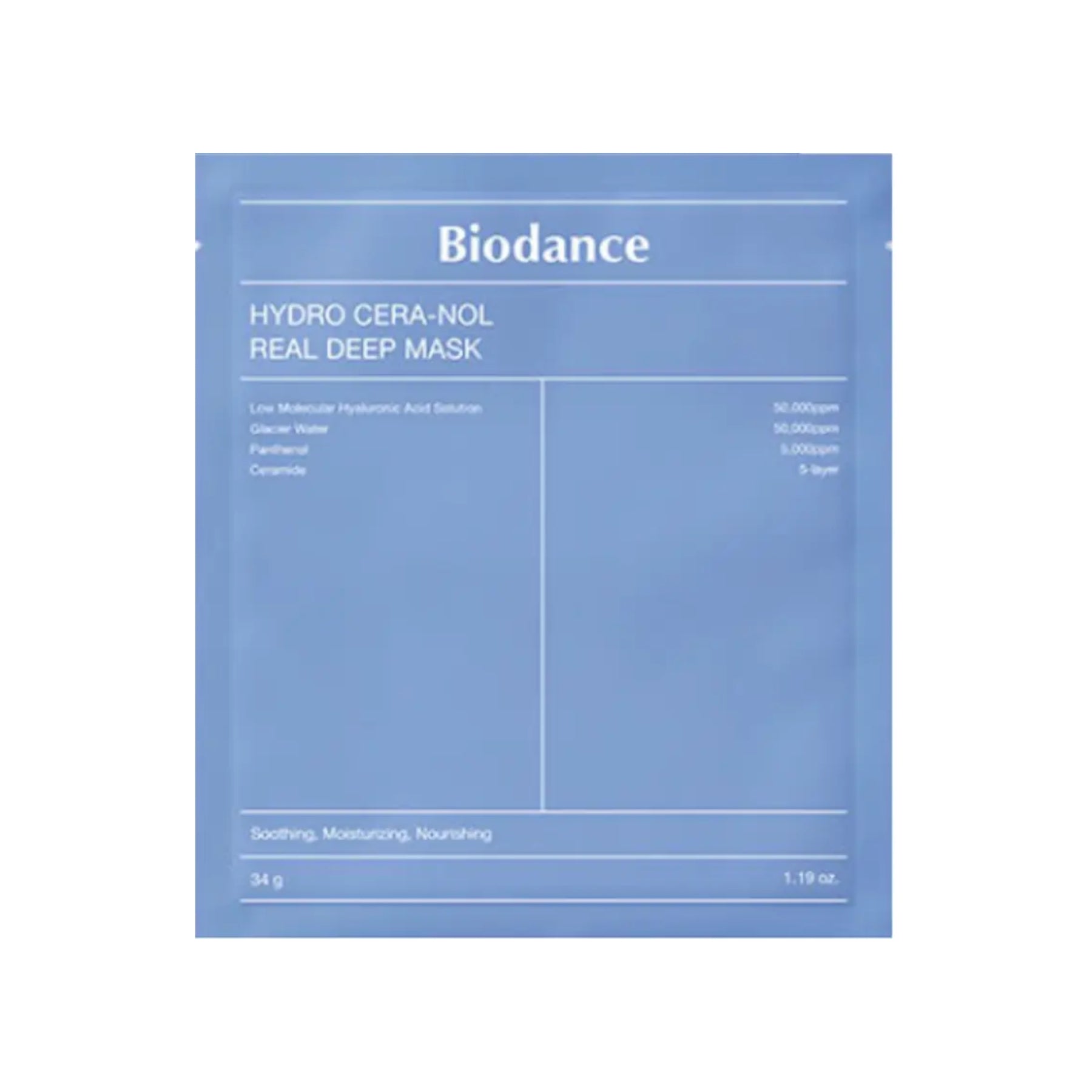 BIODANCE Hydro Cera-Nol Real Deep Mask – Momoko Cosmetics