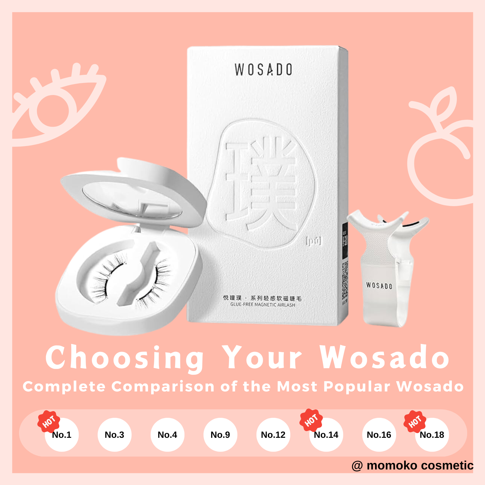 Find Your Perfect Match: A Full Comparison of Wosado's Magnetic Lashes ...