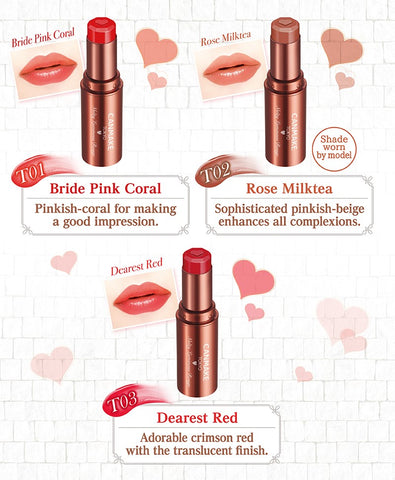 CANMAKE Melty Luminous Rouge #T02 Rose Milk Tea – Momoko Cosmetics