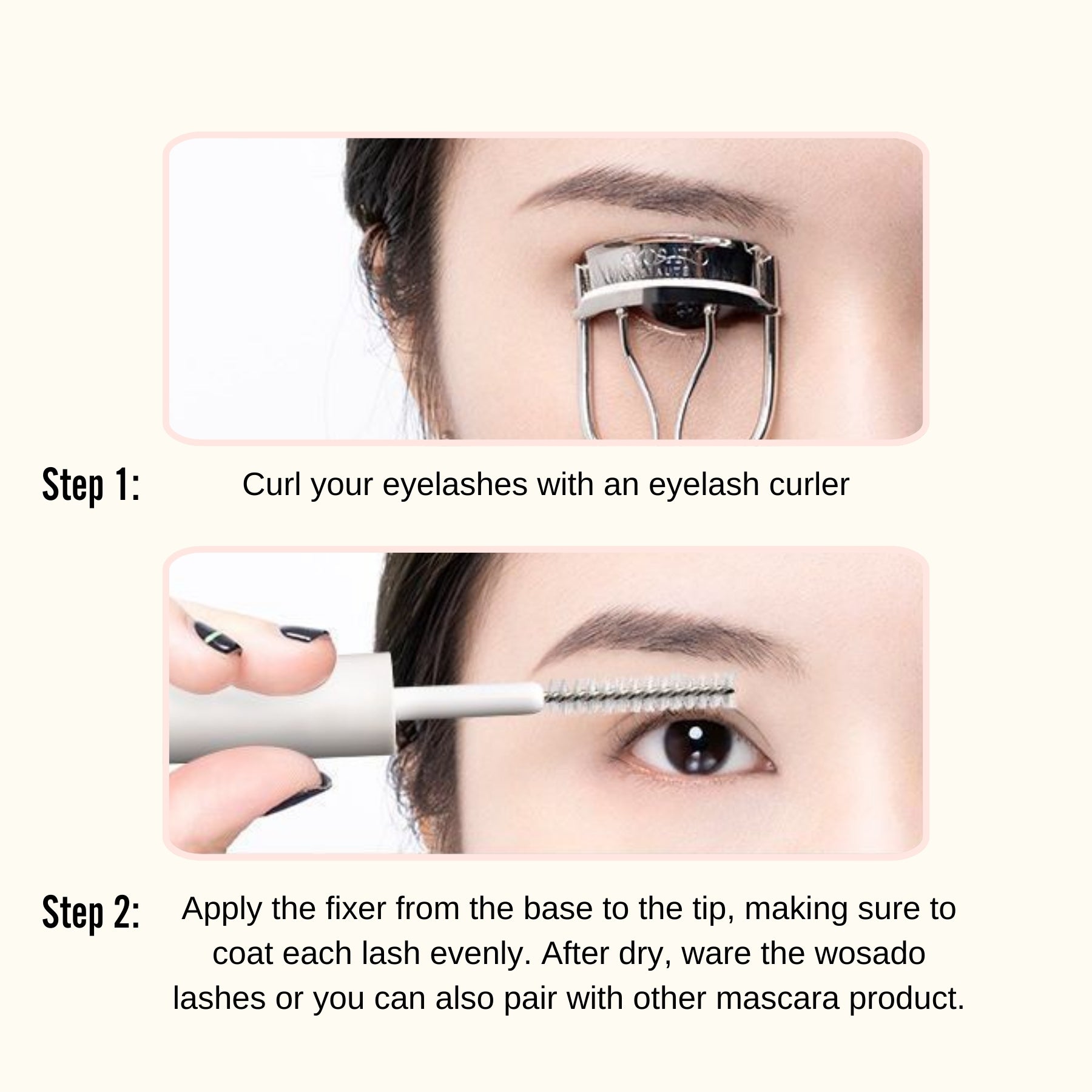 WOSADO Eyelash Fixer – Momoko Cosmetics
