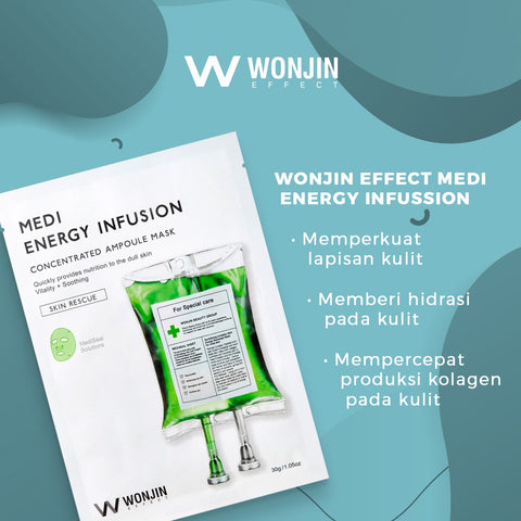 Wonjin Effect Medi Energy Infusion Mask 10pcs/box – Momoko Cosmetics
