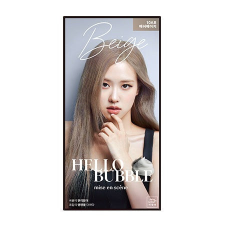 MISE EN SCENE Hello Bubble Hair Color 10AB Ash Beige – Momoko Cosmetics