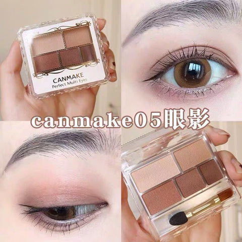 CANMAKE Perfect Multi Eyes #05 Almond Mocha – Momoko Cosmetics