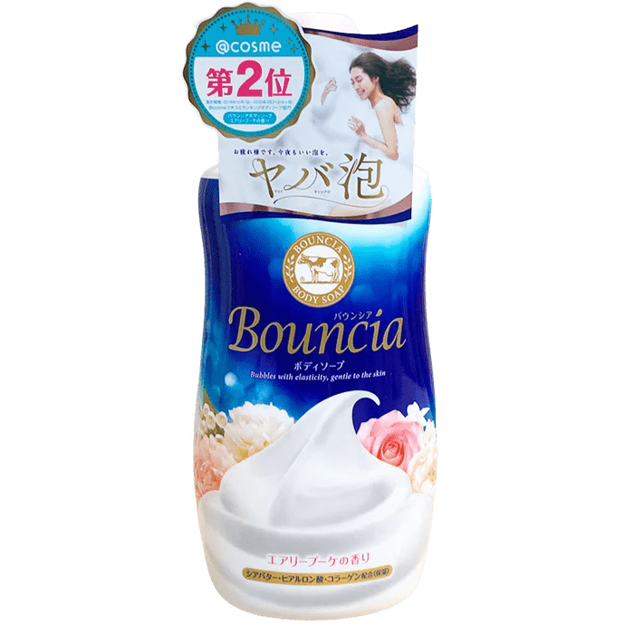 COW BRAND Bouncia Body Soap #Floral Bouquet 500ml – Momoko Cosmetics