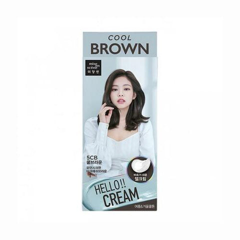 MISE EN SCENE Hello Cream Hair Color 5CB Cool Brown – Momoko Cosmetics