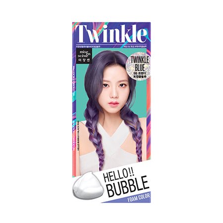 MISE EN SCENE Hello Bubble Hair Color 9B Twinkle Blue – Momoko Cosmetics