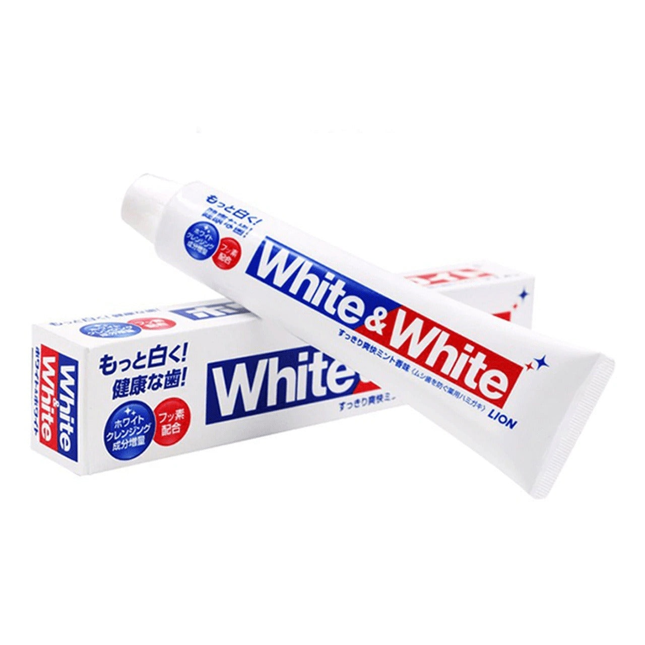 LION White & White Toothpaste 150g – Momoko Cosmetics