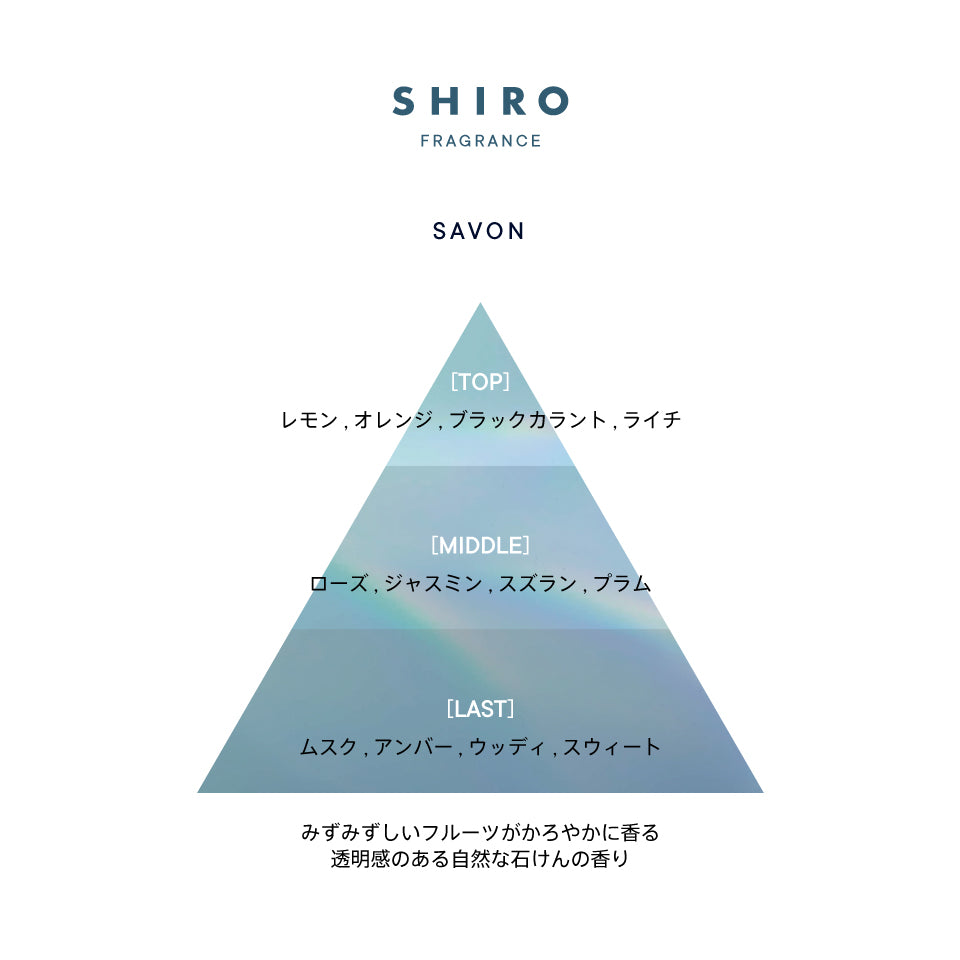 SHIRO Fragrance Body Mist #SAVON 100ml – Momoko Cosmetics