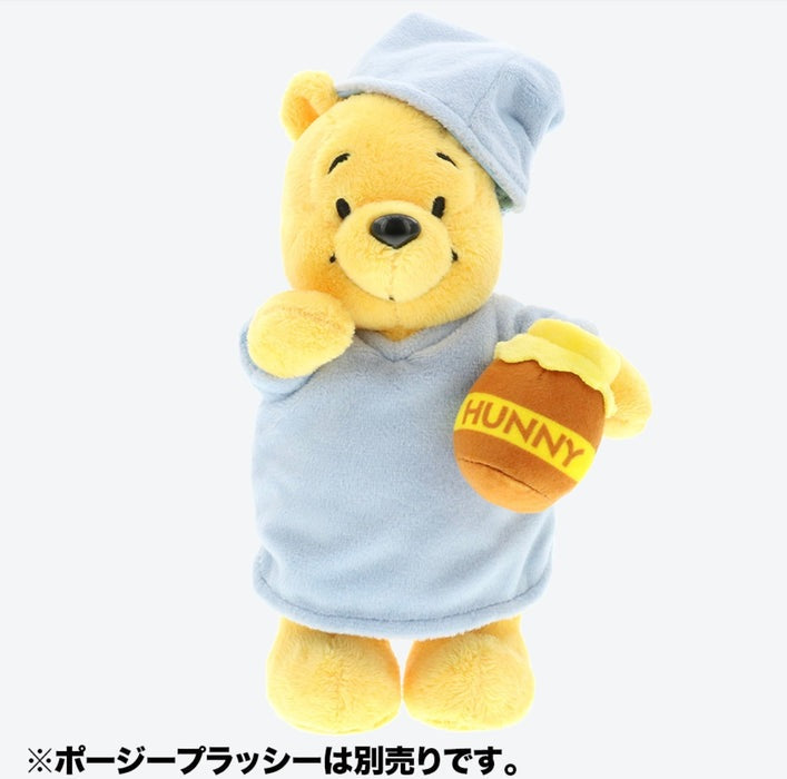东京迪士尼 睡衣系列 小熊维尼噗噗站姿玩偶 Momoko Cosmetics
