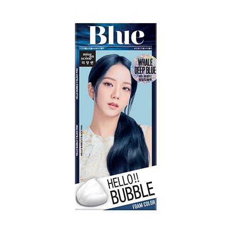 MISE EN SCENE Hello Bubble Hair Color 4B Whale Deep Blue – Momoko Cosmetics