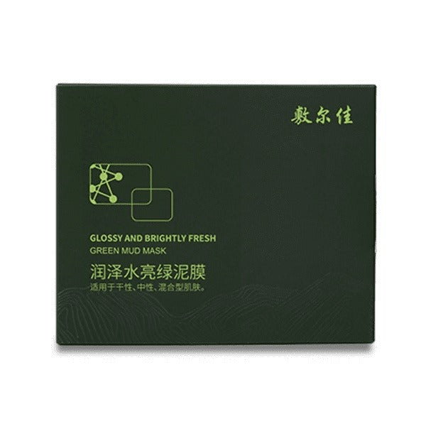 Voolga Fuerjia Glossy and Water Sense Green Mud Mask 5pcs – Momoko ...